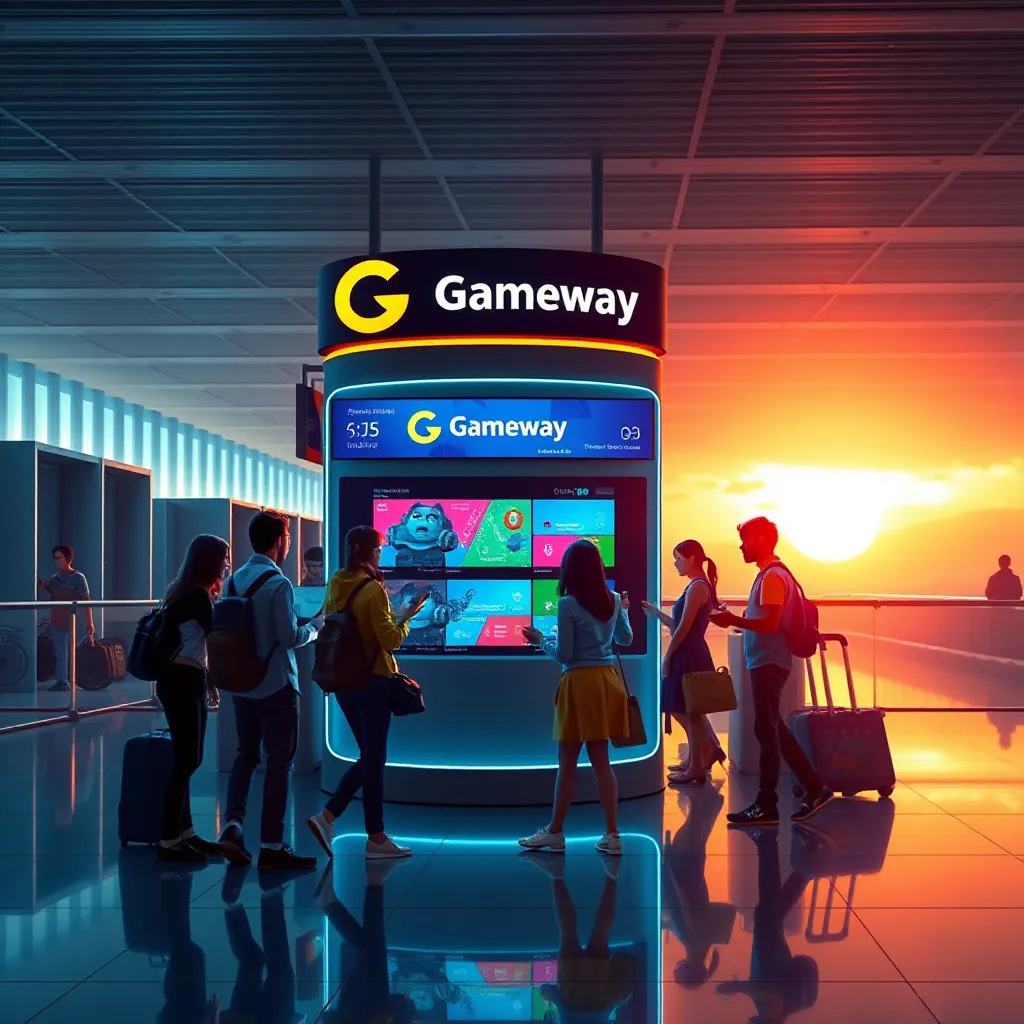 Exploring Gameway's Airport Kiosks and Future of Gaming : LevelUpTalk