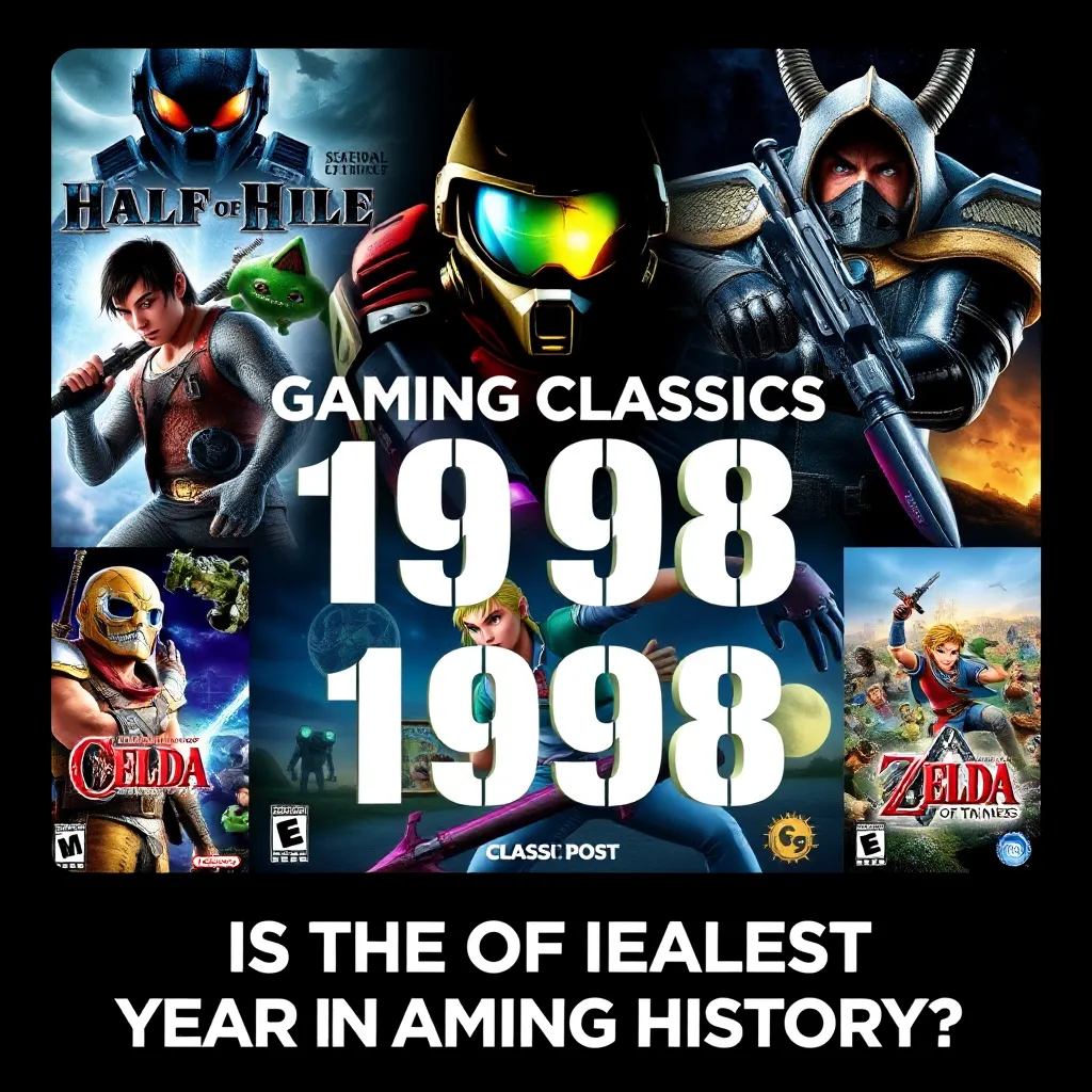 Is 1998 the Greatest Year in Gaming History? : LevelUpTalk