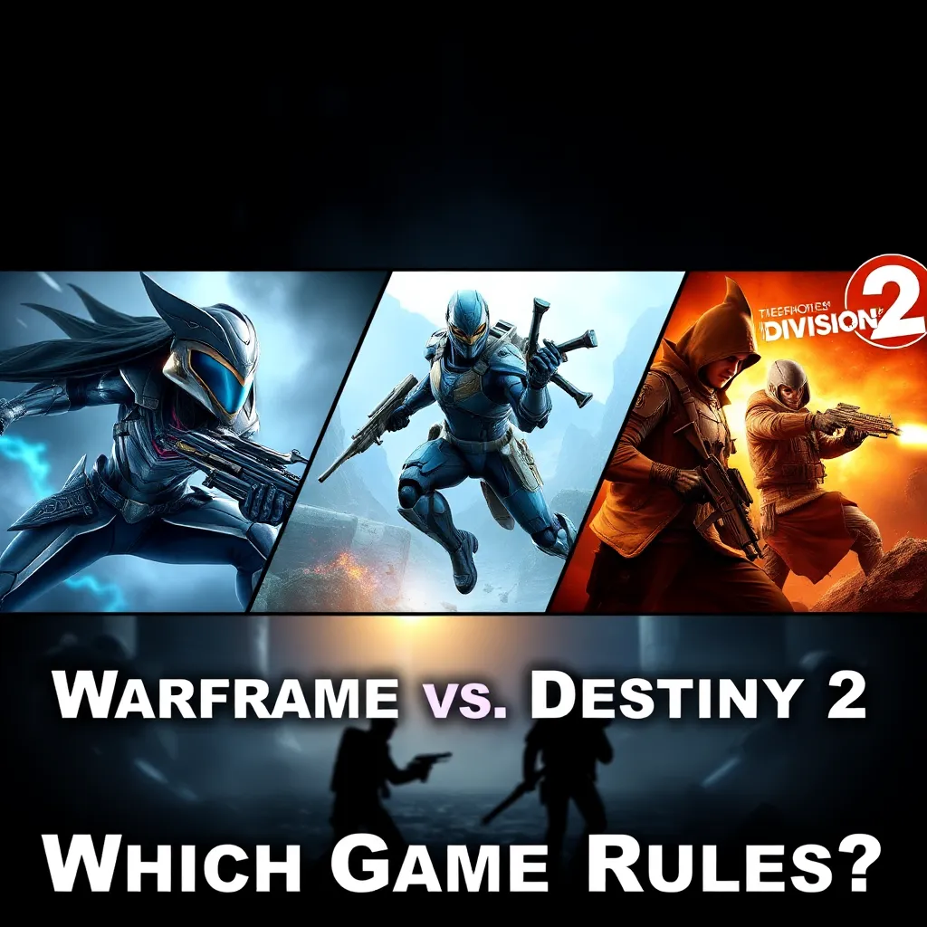 Warframe vs Destiny 2 vs Division 2: Which Game Rules? : LevelUpTalk