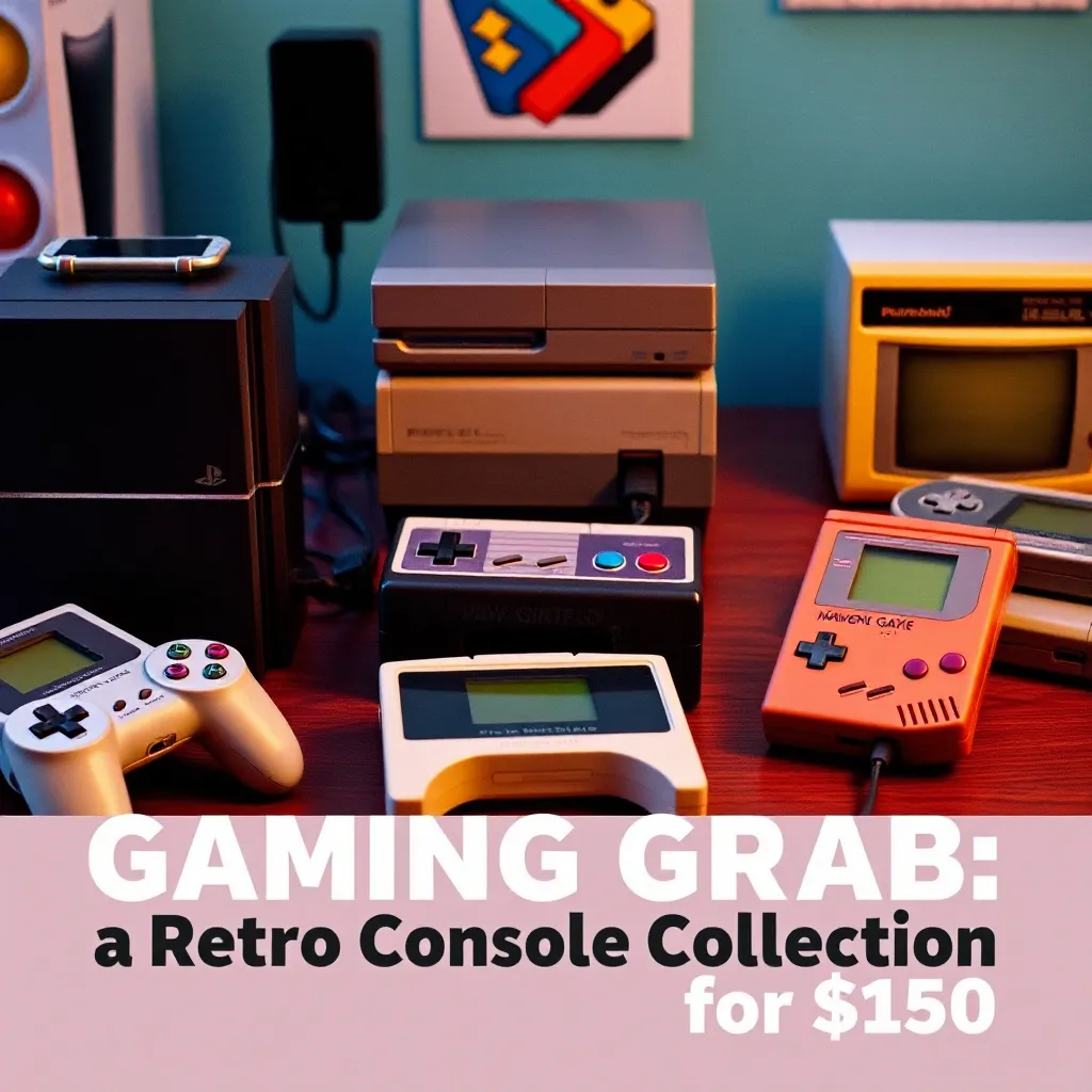 Gaming Grab: A Retro Console Collection for $150 : LevelUpTalk