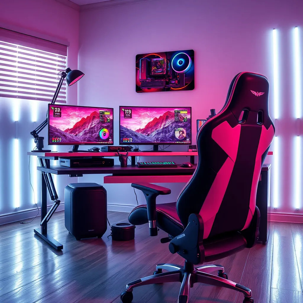 Check Out This Impressive Gaming Setup Reveal : LevelUpTalk