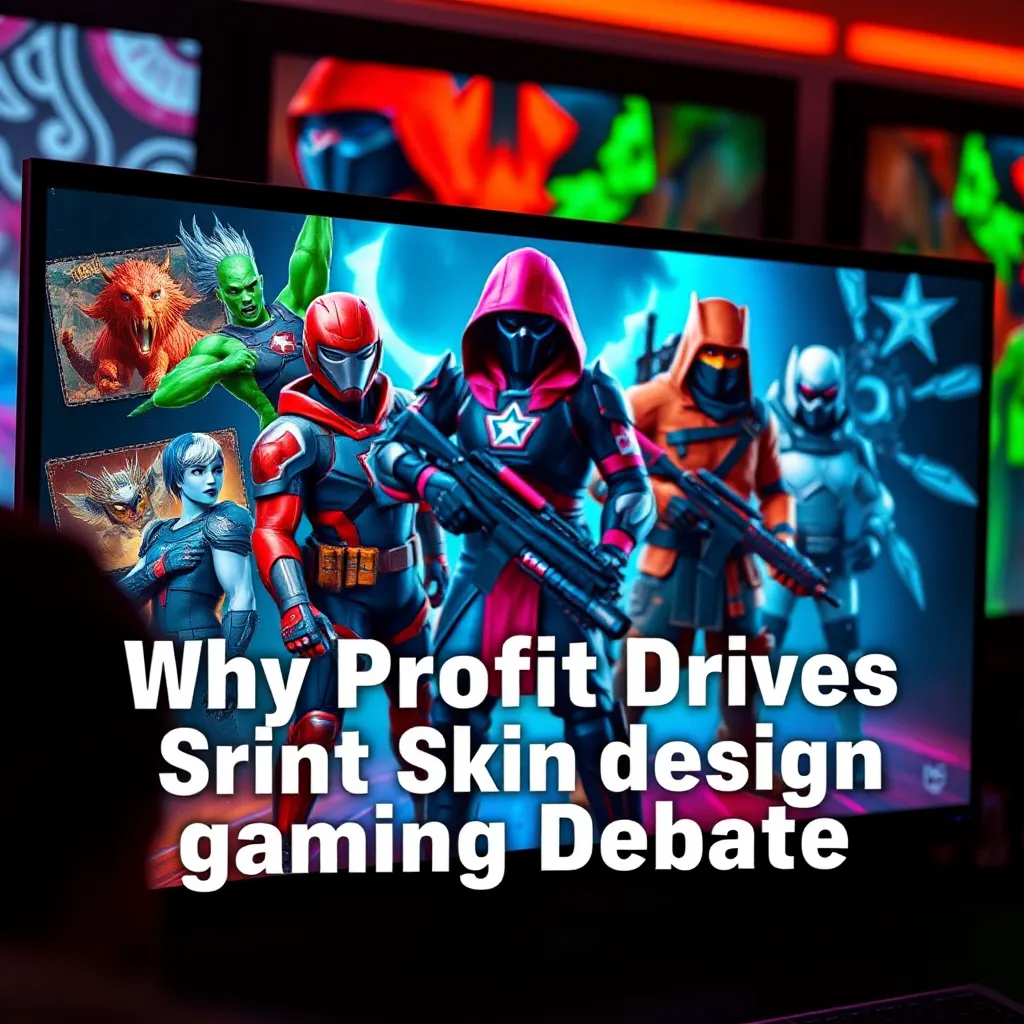 Why Profit Drives Skin Designs in Gaming Debate : LevelUpTalk