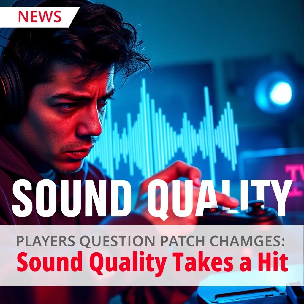 Players Question Patch Changes: Sound Quality Takes a Hit : LevelUpTalk
