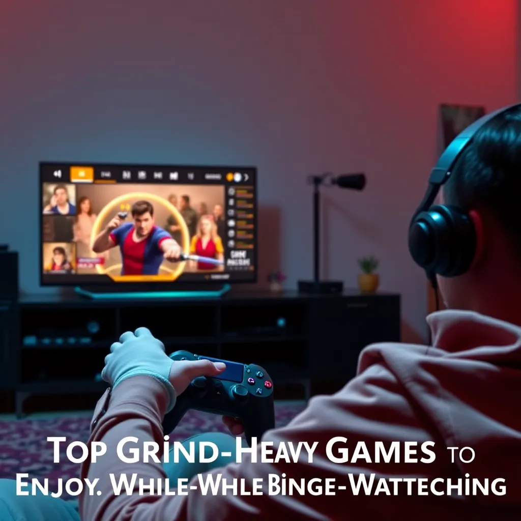 Top Grind-Heavy Games to Enjoy While Binge-Watching : LevelUpTalk