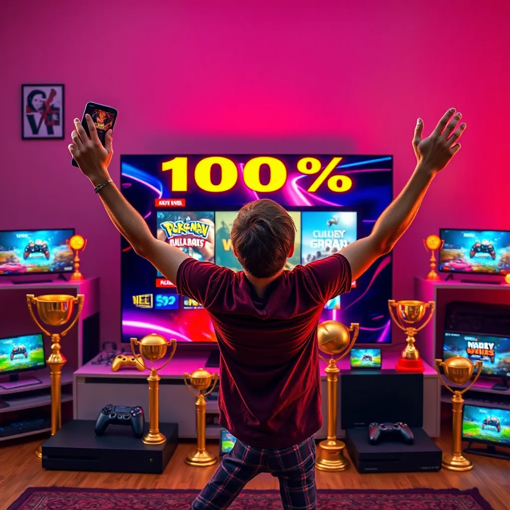 Achieving 100% Completion in All Games: My Journey : LevelUpTalk