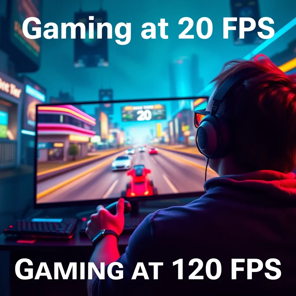 Experience the Jump from 60 to 120 FPS in Gaming : LevelUpTalk