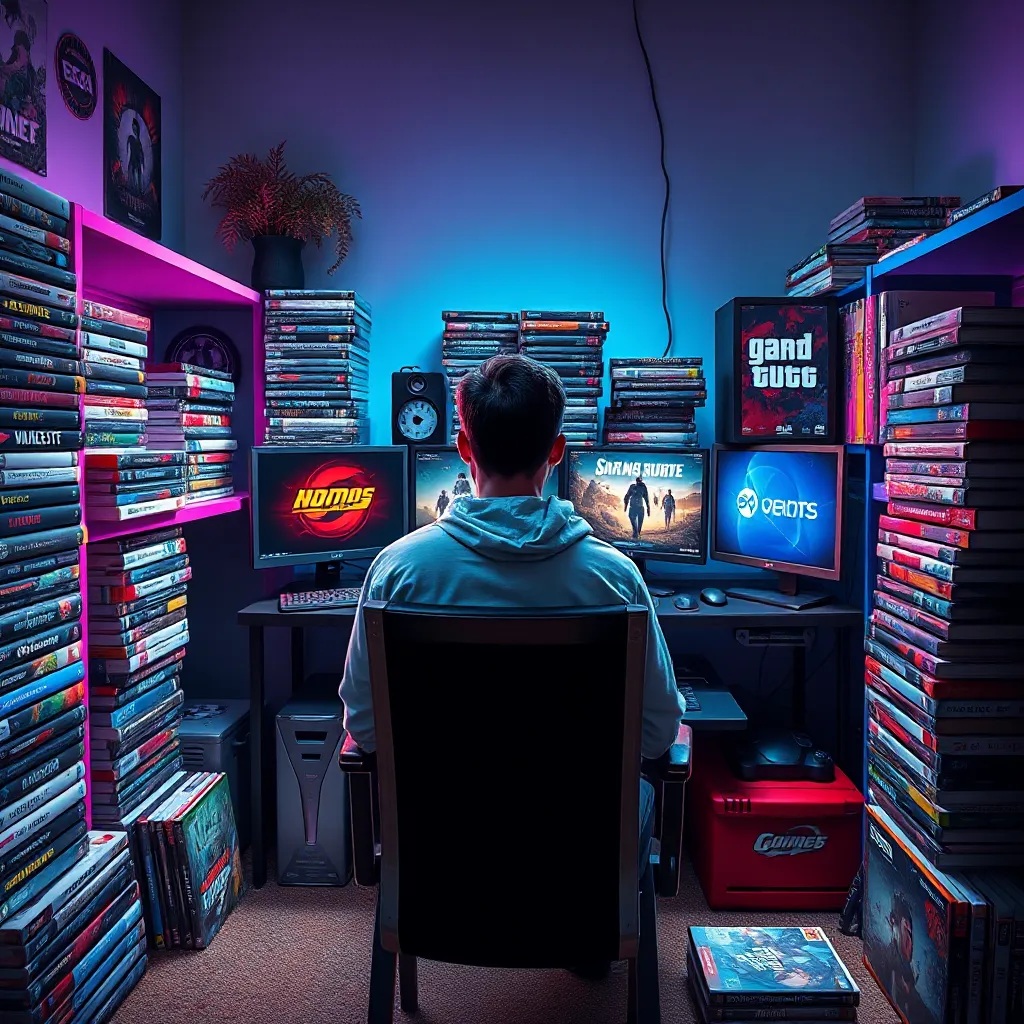 When Did You Realize Your Gaming Backlog Was Endless? : LevelUpTalk