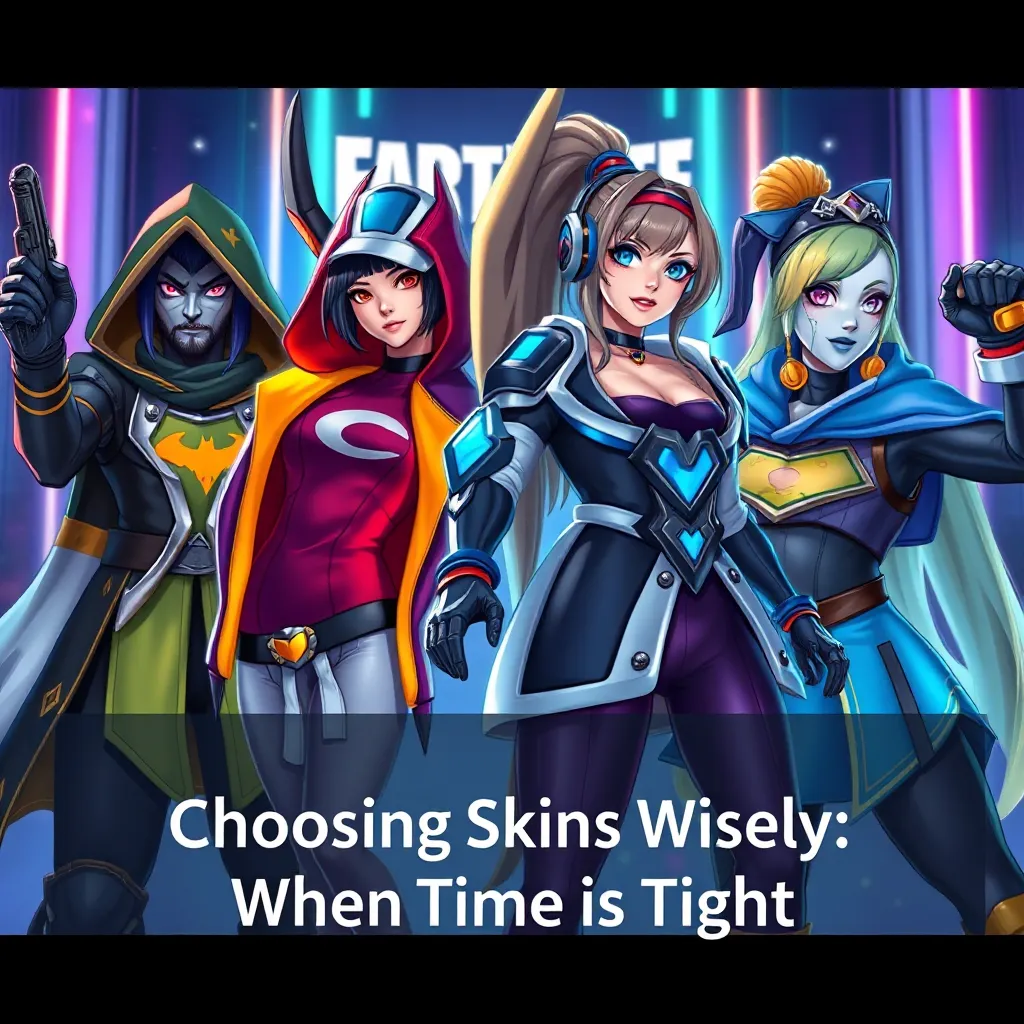 Choosing Skins Wisely When Time is Tight : LevelUpTalk