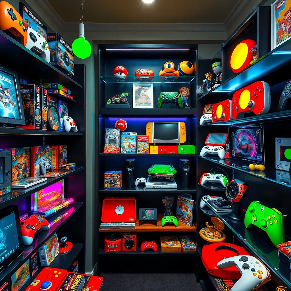 40 Years of Gaming Collectibles Finally on Display : LevelUpTalk