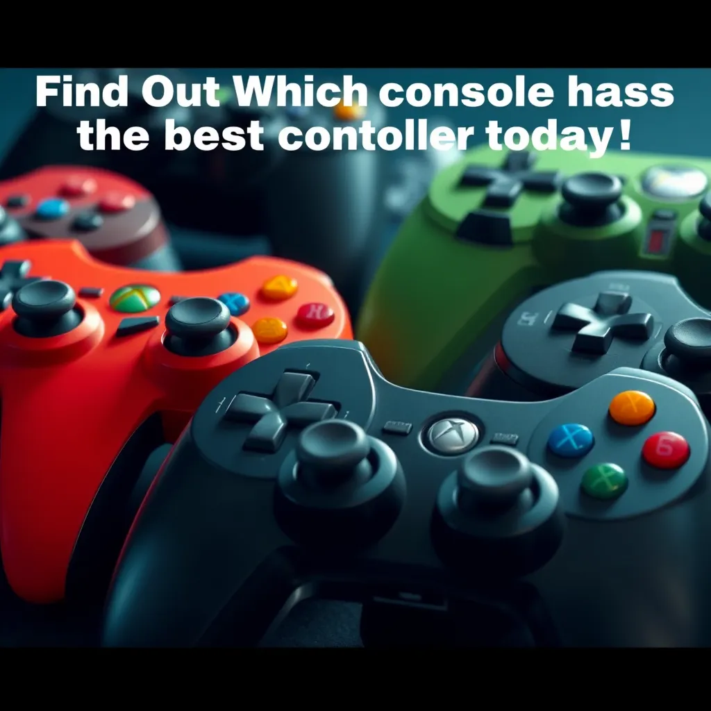 Find Out Which Console has the Best Controller Today! : LevelUpTalk
