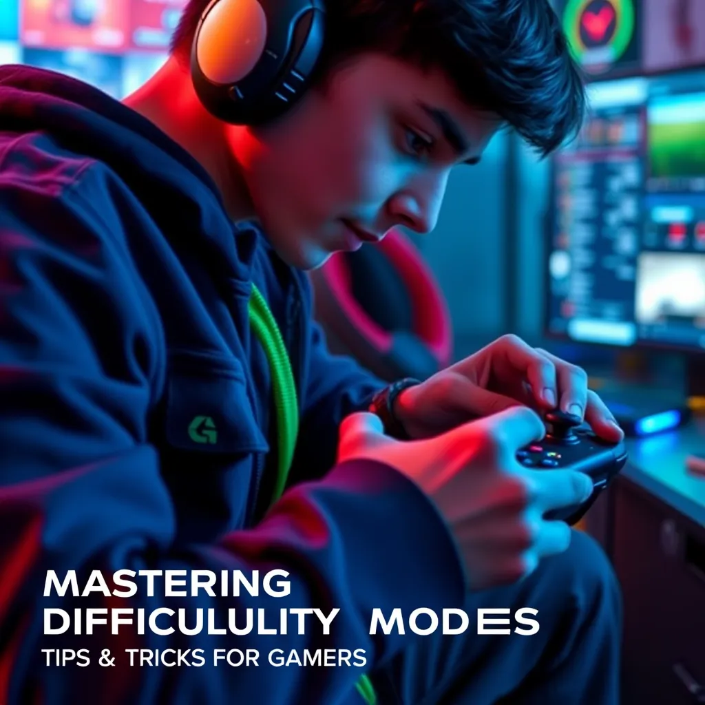 Mastering Difficulty Modes: Tips and Tricks for Gamers : LevelUpTalk