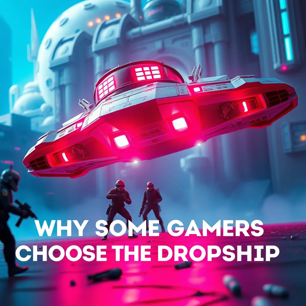 Why Some Gamers Choose the Dropship for Gameplay : LevelUpTalk