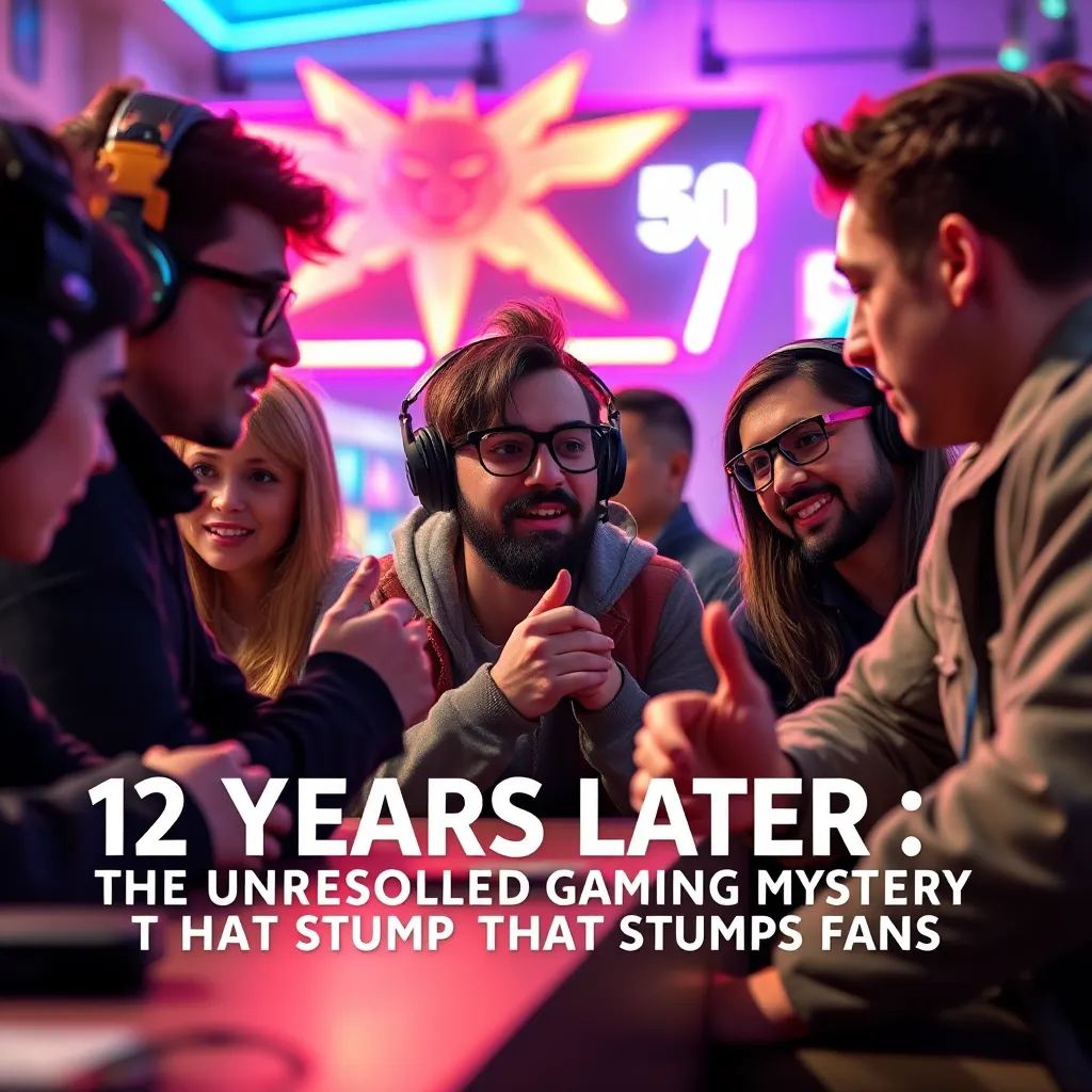 12 Years Later: The Unresolved Gaming Mystery That Stumps Fans ...