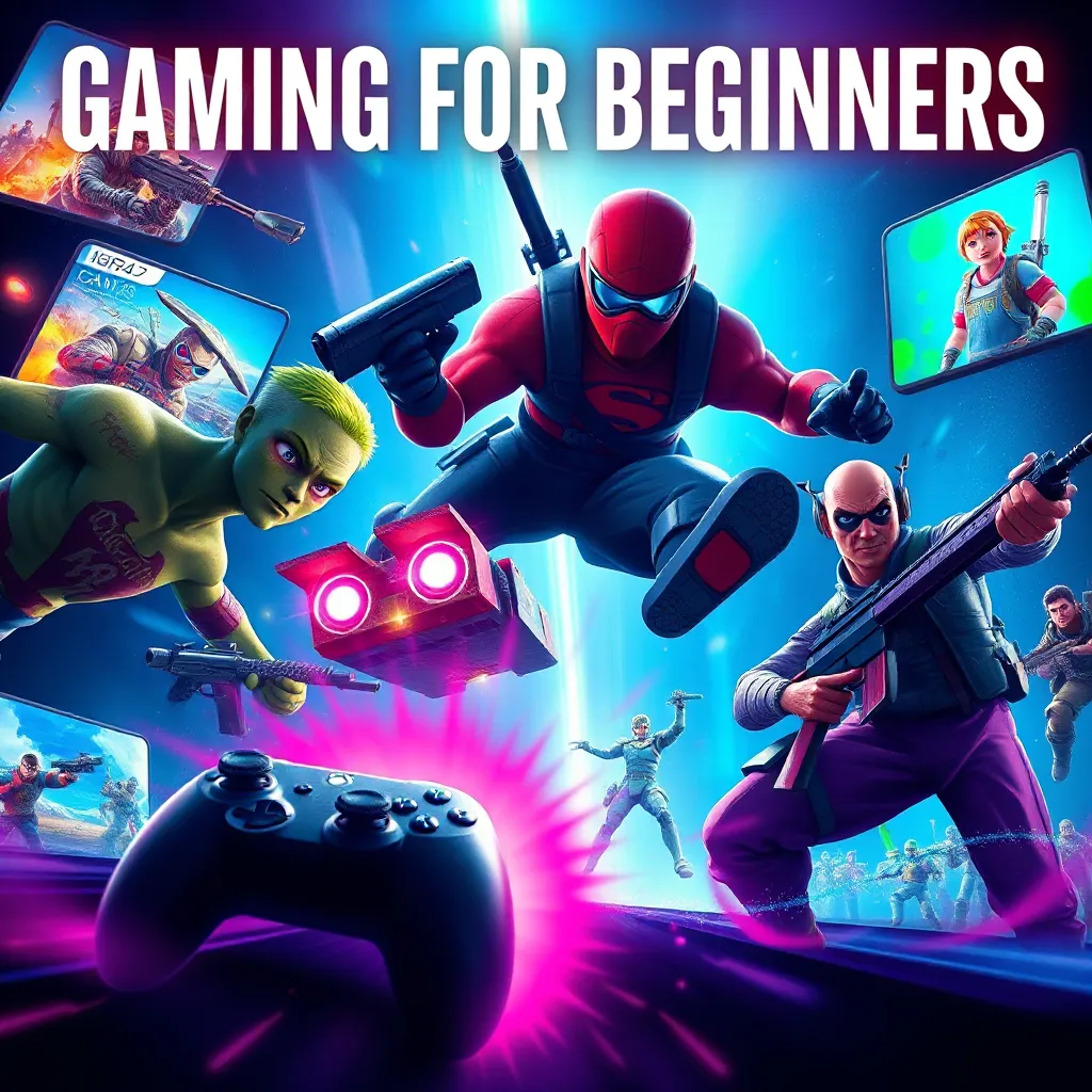 Top Games for Beginners: Start Your Gaming Journey : LevelUpTalk