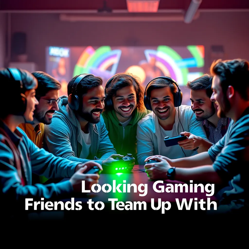 Looking for New Gaming Friends to Team Up With : LevelUpTalk