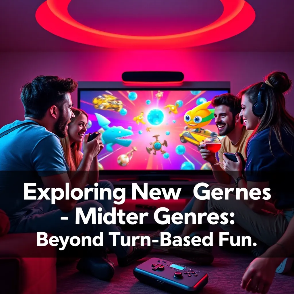 Exploring New Game Genres: Beyond Turn-Based Fun : LevelUpTalk