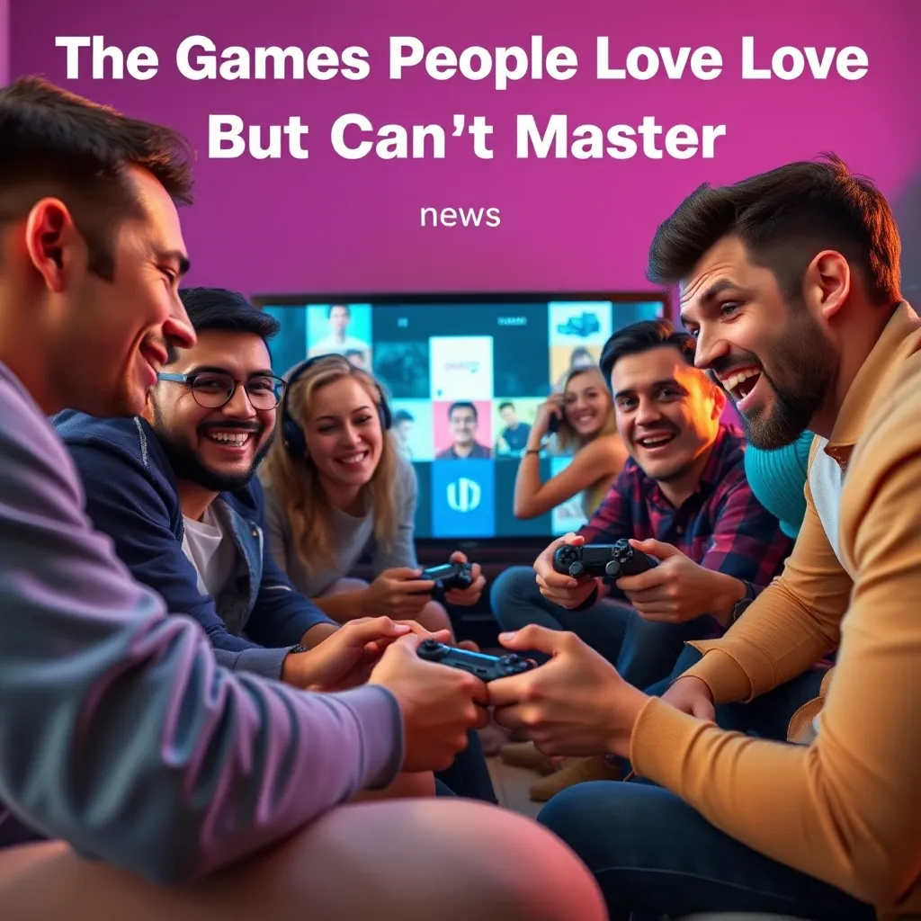 The Games People Love But Can't Master: A Deep Dive : LevelUpTalk