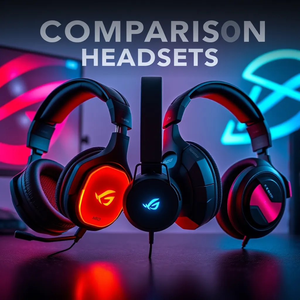 Comparing Logitech G Astro A50 and ASUS ROG Headsets : LevelUpTalk