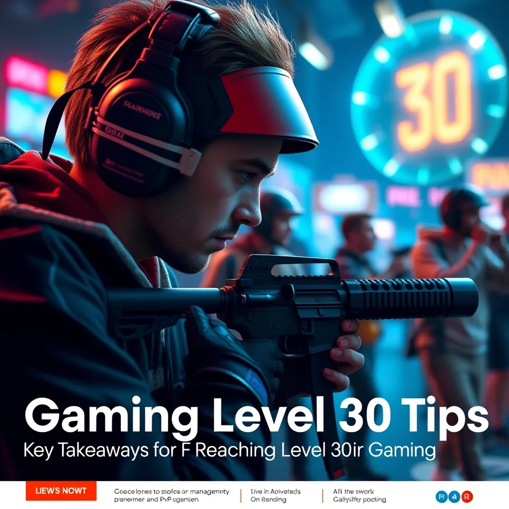 Key Takeaways for Reaching Level 30 in Gaming : LevelUpTalk