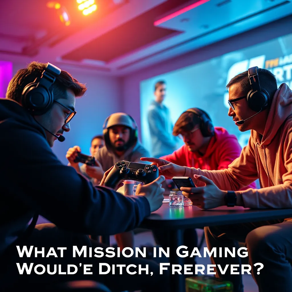 What Mission in Gaming Would You Ditch Forever? : LevelUpTalk
