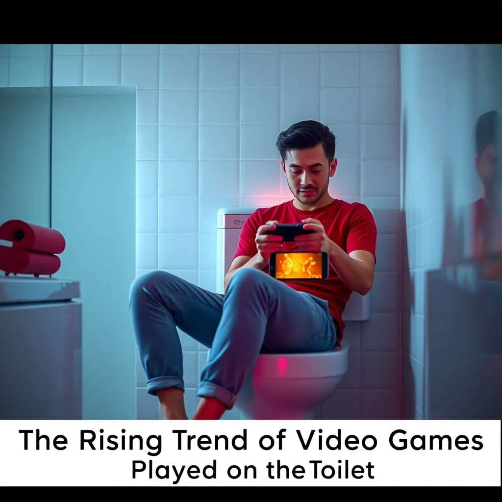 The Rising Trend of Video Games Played on the Toilet : LevelUpTalk