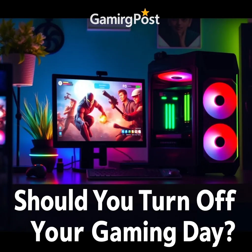 Should You Turn Off Your Gaming PC Every Day? : LevelUpTalk