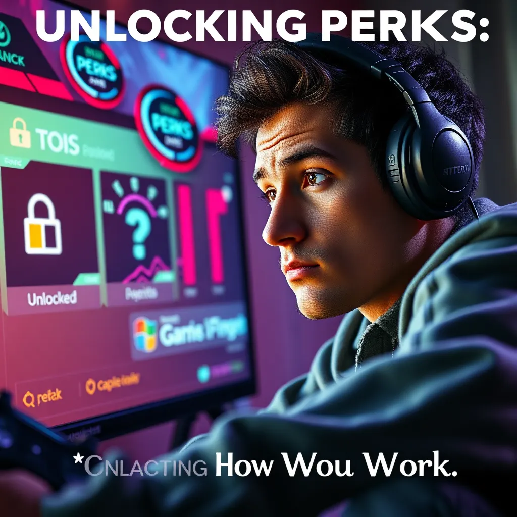 Unlocking Perks: Understanding How They Work : LevelUpTalk