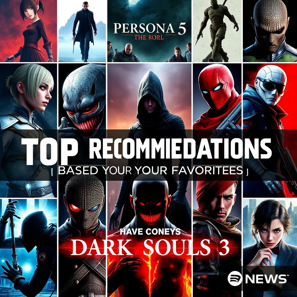Top Game Recommendations Based on Your Favorites : LevelUpTalk