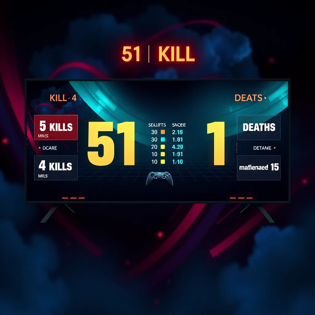 51 Kills and 4 Deaths: Scoreboard Highlights : LevelUpTalk
