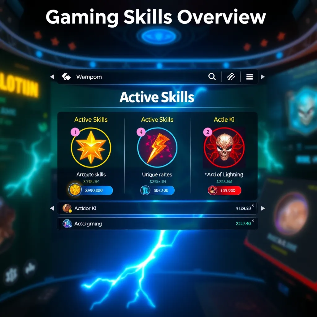 Understanding Custom Active Skill Settings in Gaming : LevelUpTalk