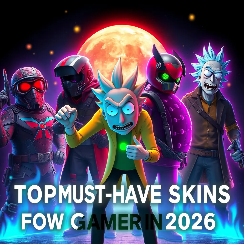 Top Must-Have Skins for Gamers in 2026 : LevelUpTalk