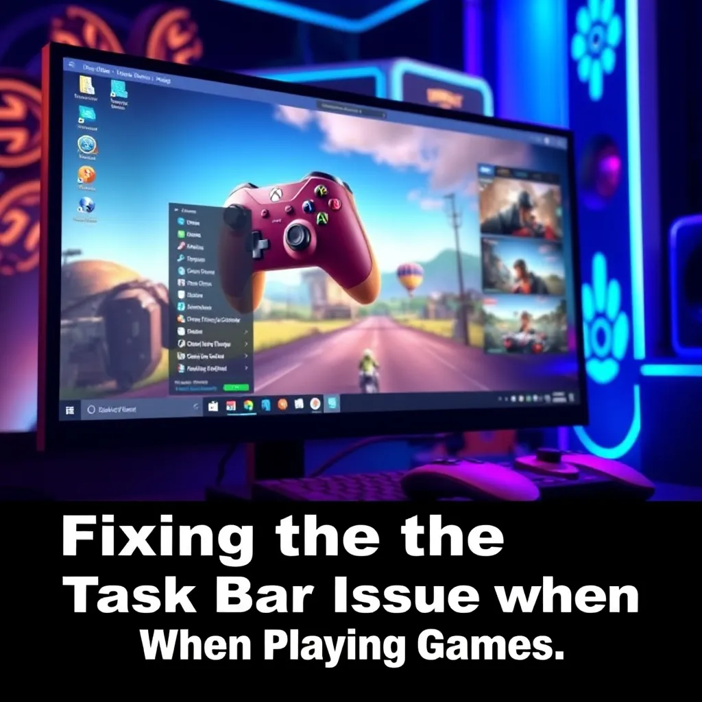 Fixing the Task Bar Issue When Playing Games : LevelUpTalk