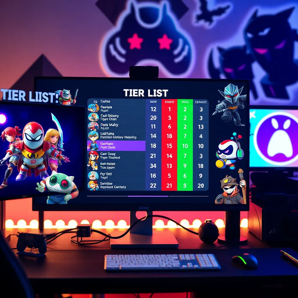 Exploring the Buzz Around Tier Lists: A Balanced View : LevelUpTalk
