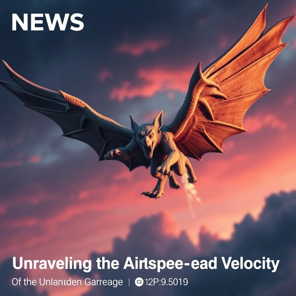 Unraveling the Airspeed Velocity of an Unladen Gargoyle : LevelUpTalk