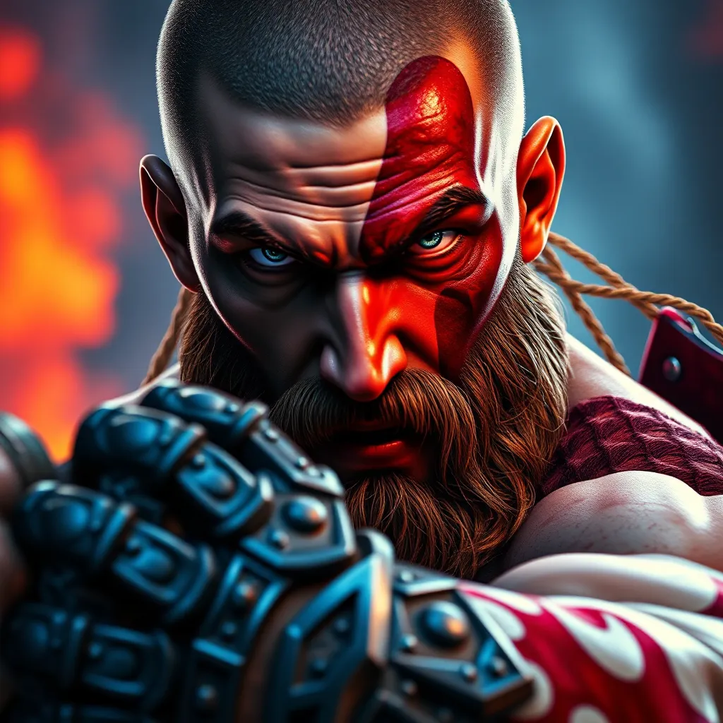 Does Garth Collins Look Like Kratos in Live-Action? : LevelUpTalk