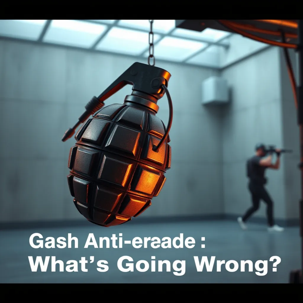 Gash Anti-Personnel Grenade: What’s Going Wrong? : LevelUpTalk