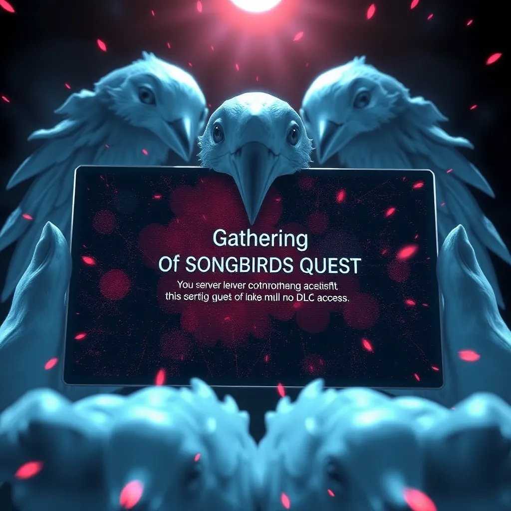Gathering of Songbirds Quest Locked: No DLC Access : LevelUpTalk