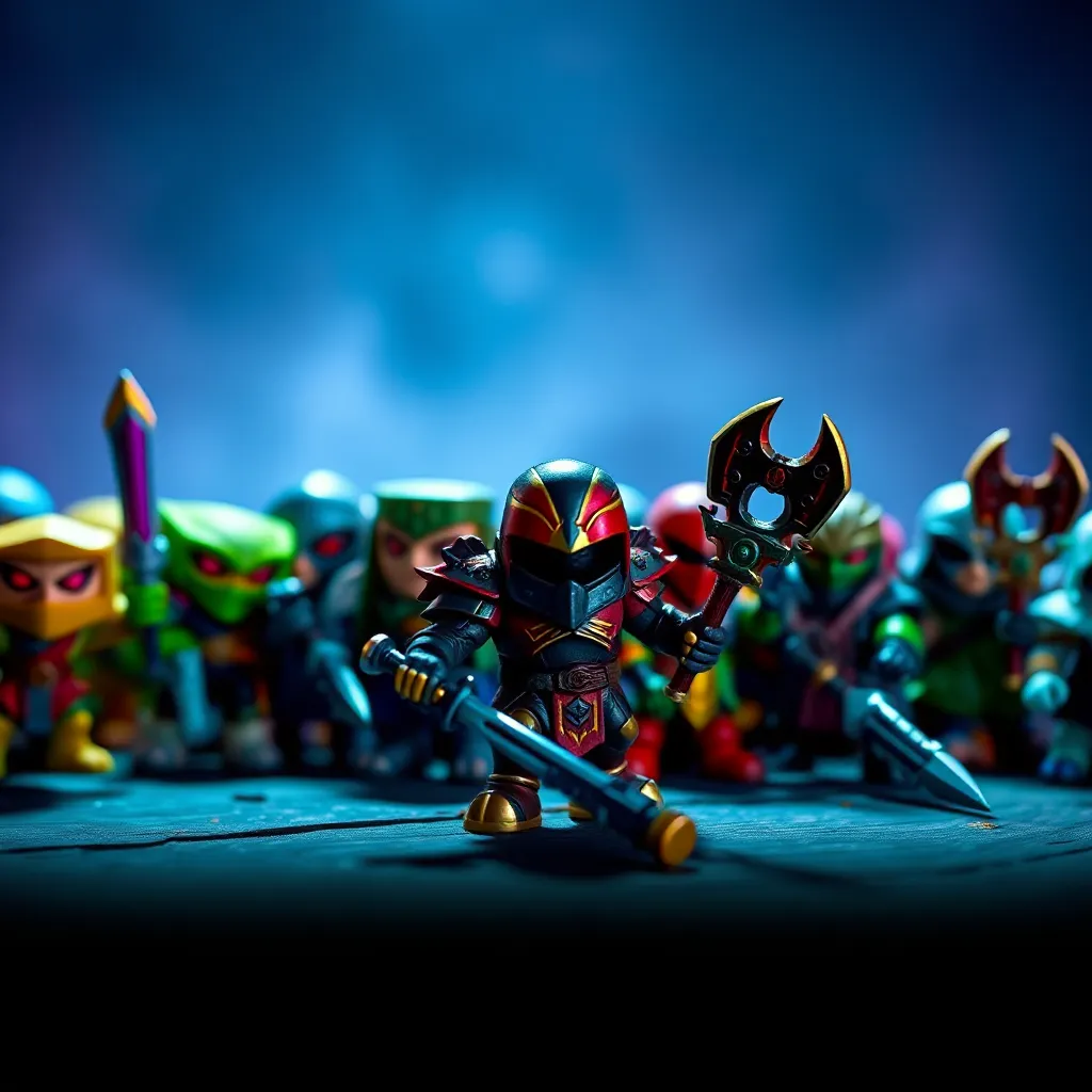 Completed Gauntlet Mini Figures Collection for HomeConsoles : LevelUpTalk