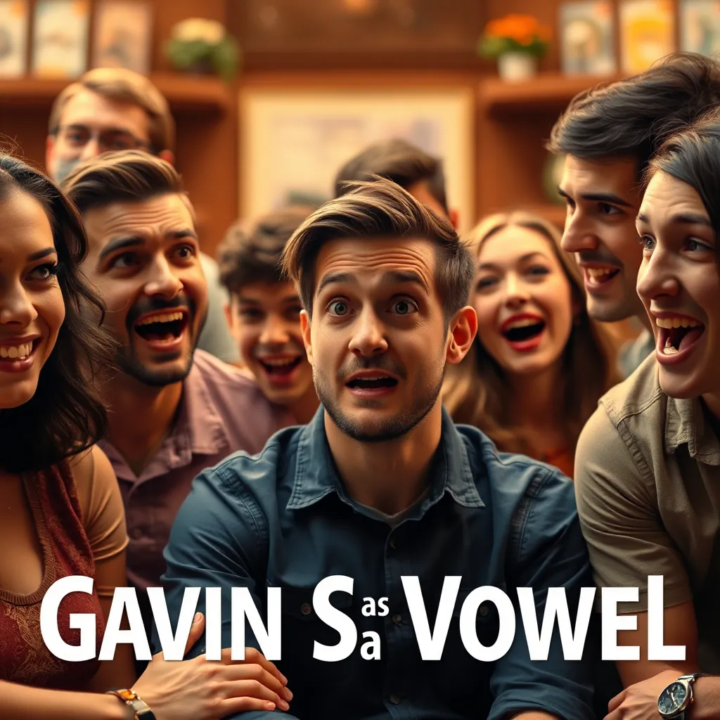 Classic Comedy Moments: Gavin Shocked by T as Vowel : LevelUpTalk