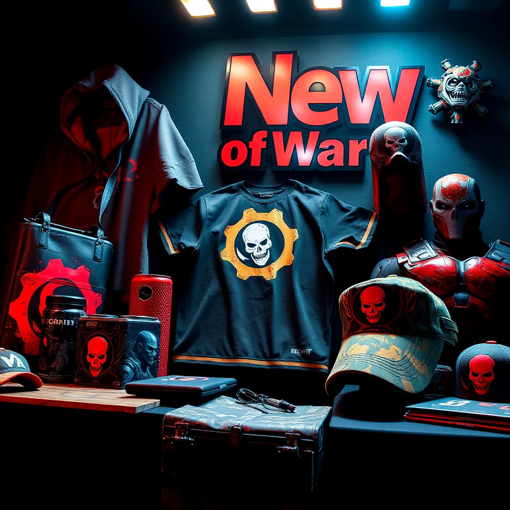 Exciting New Gears of War Merchandise Debuts Thursday : LevelUpTalk