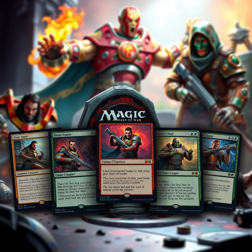 Creating Gears of War Themed Magic: The Gathering Cards : LevelUpTalk
