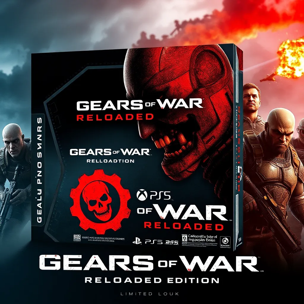 Gears of War Reloaded Gets Limited Physical Edition for PS5 : LevelUpTalk