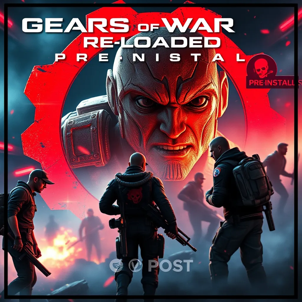 Gears of War Reloaded: Is it Early for Pre-Install? : LevelUpTalk