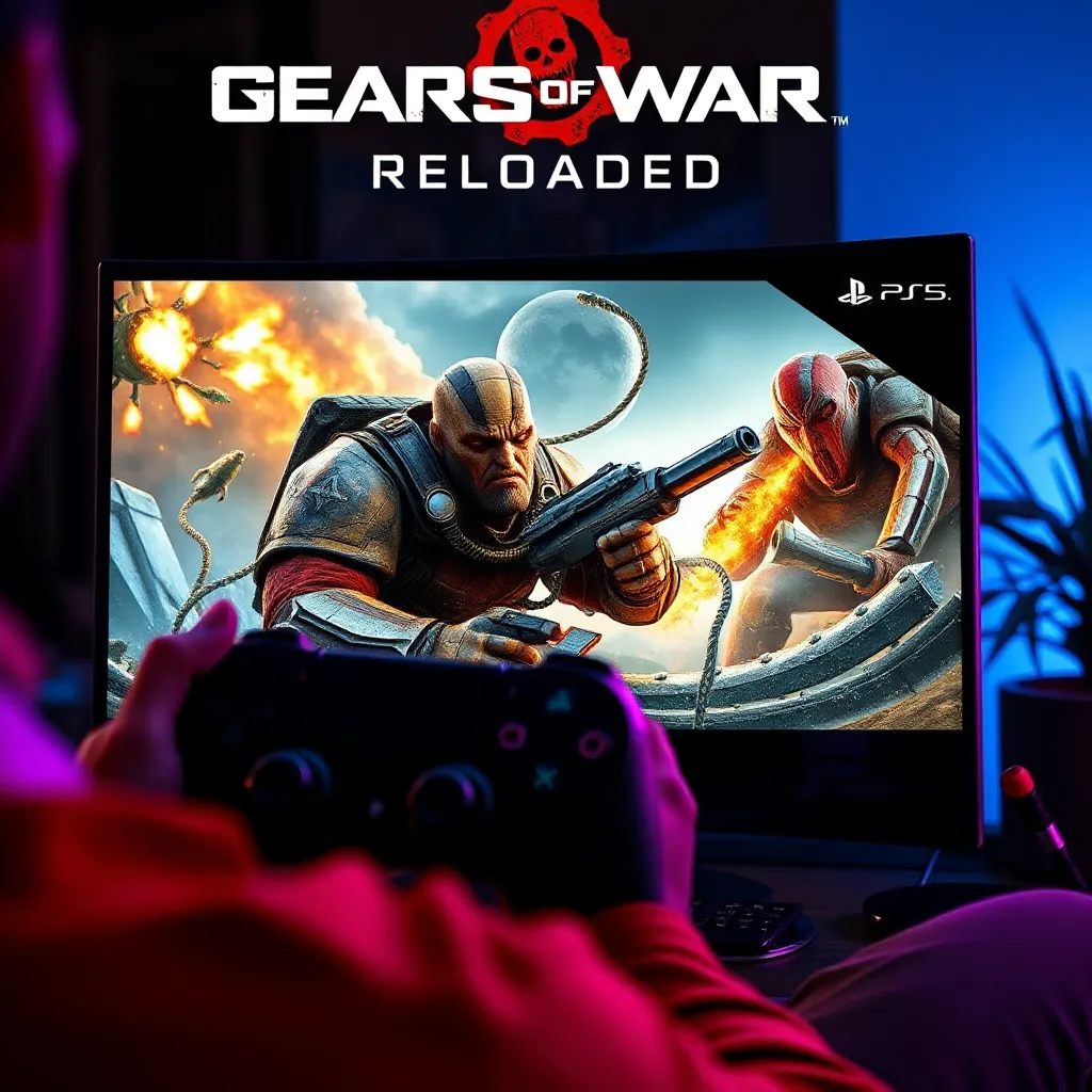 Gears of War Reloaded Launches on PS5 with Excitement : LevelUpTalk