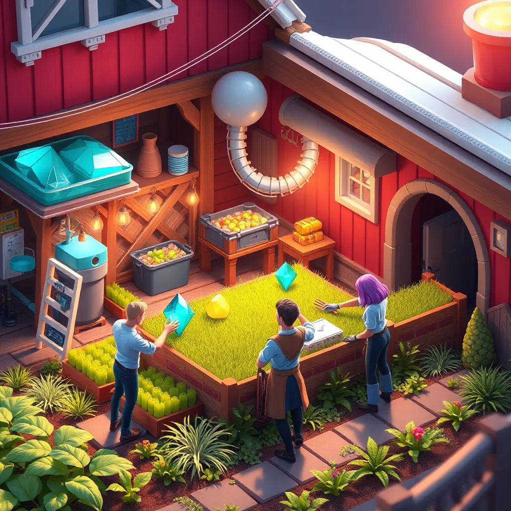 Transforming My Gem Farm and Building a Favor Farm Efficiently ...