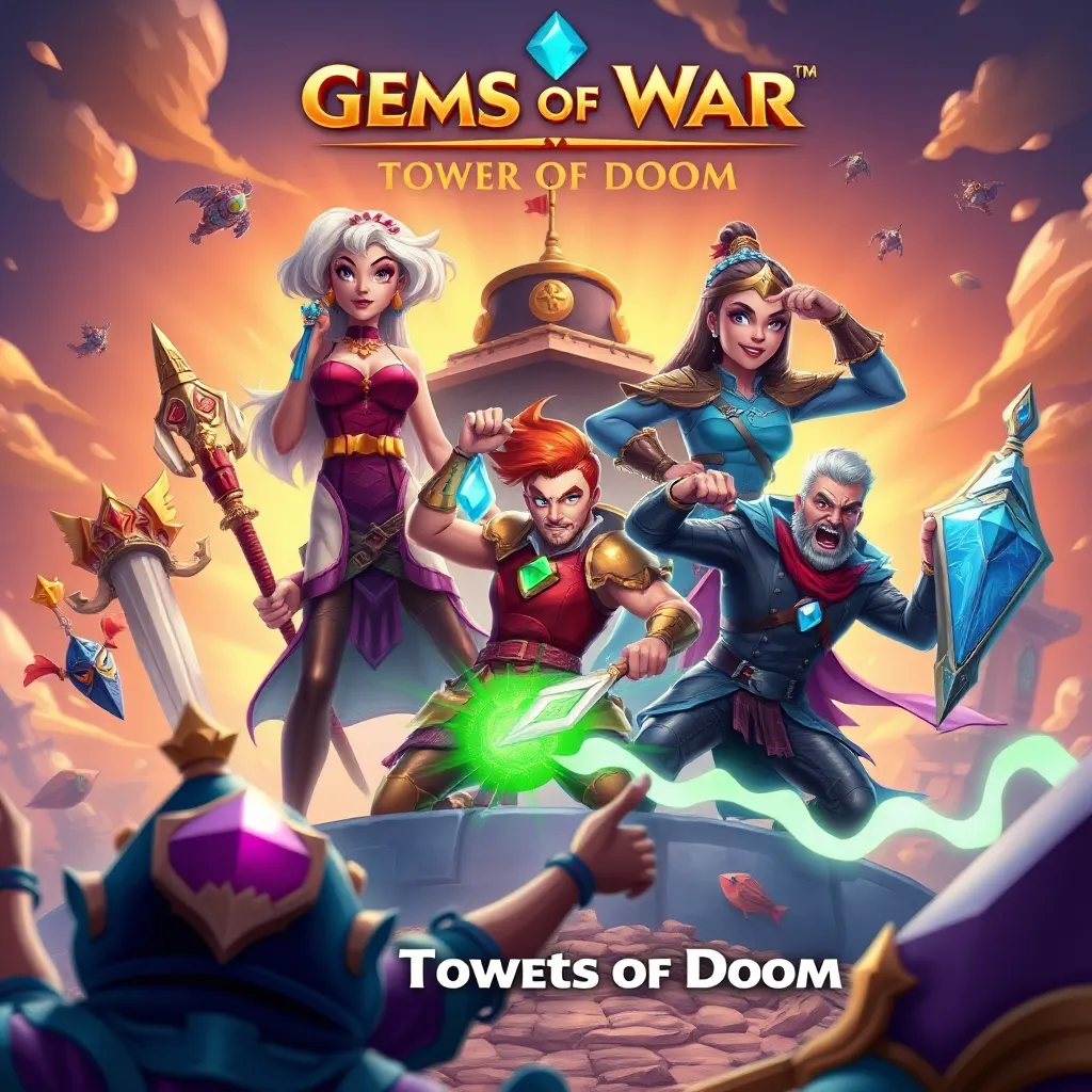Top 3 Teams for Gems of War Tower of Doom Success : LevelUpTalk