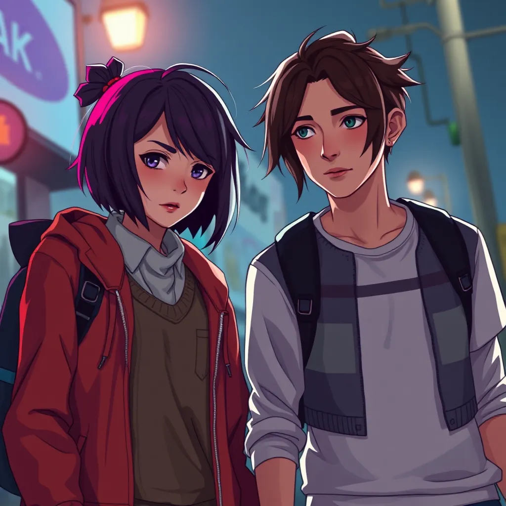 Exploring Gender-Swapped Protagonists in LiS : LevelUpTalk