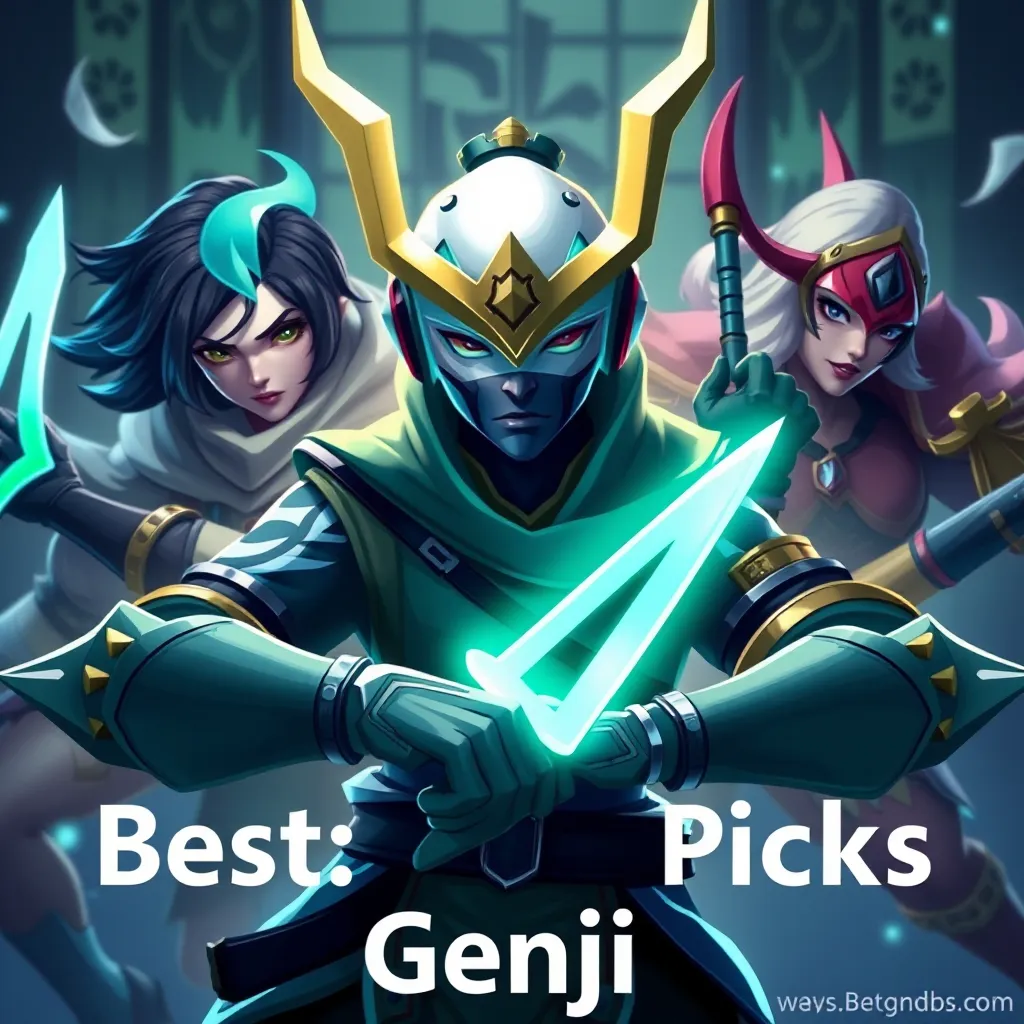 Best Backup Picks for Genji When Facing Bans or Counters : LevelUpTalk
