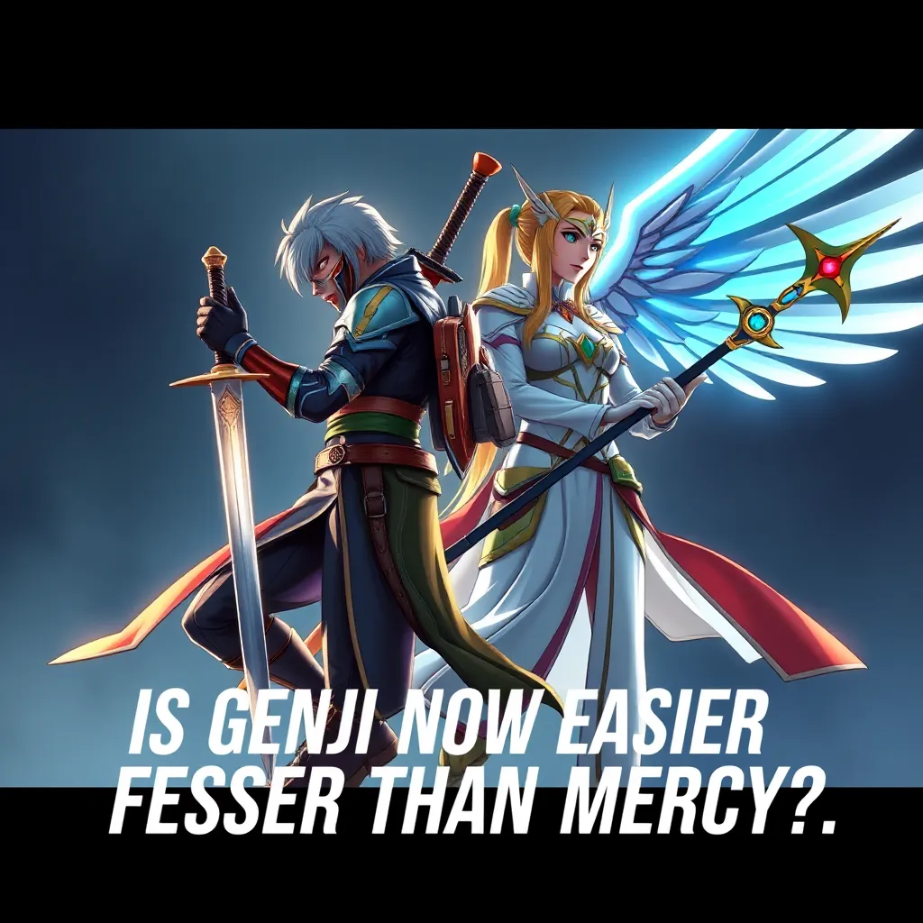 Is Genji Now Easier to Play Than Mercy? : LevelUpTalk