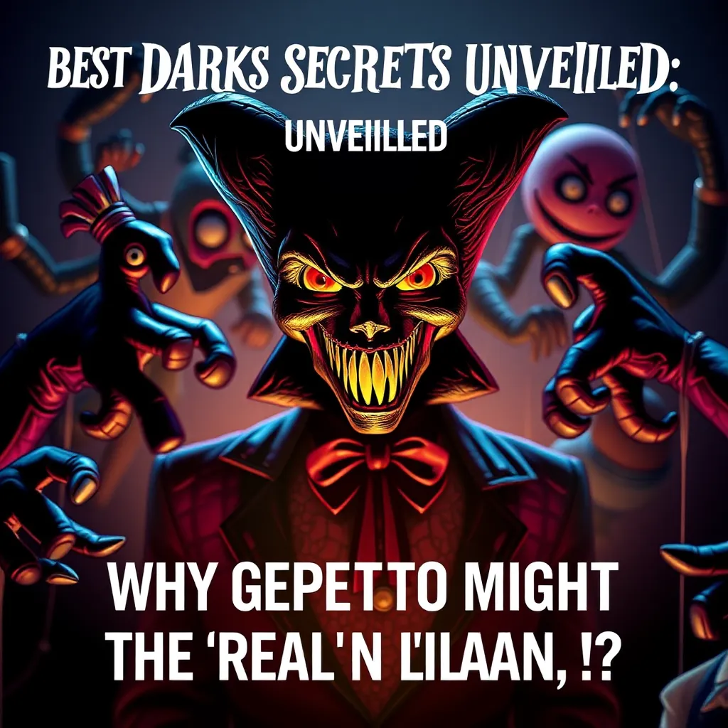 Why Gepetto Might Be the Real Villain in This Game : LevelUpTalk